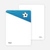 Notecards for the ‘Soccer Kick’ cards. | Paper Culture