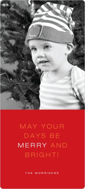 May Your Days be Merry and Bright Christmas Cards | Paper Culture