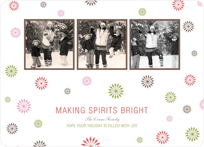 Making Spirits Bright Holiday Photo Cards | Paper Culture