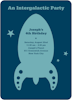 Intergalactic Modern Birthday Invitation | Paper Culture