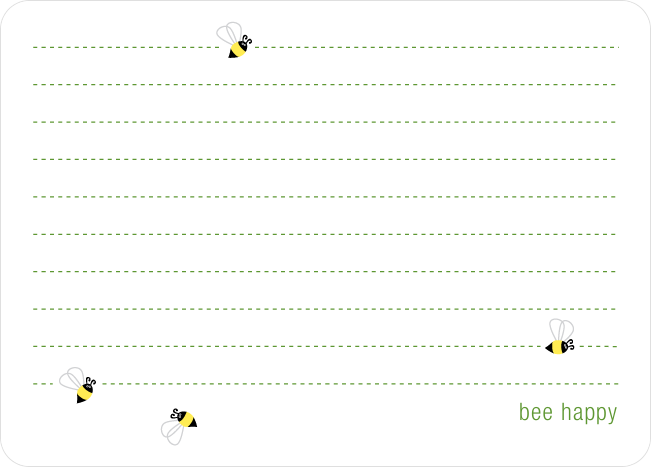 Note Cards: ‘Buzzing Bees’ cards. | Paper Culture