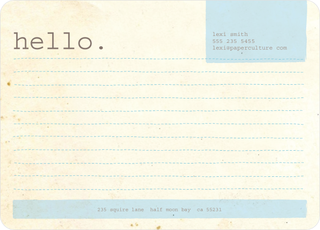 Rustic Paper Stationery | Paper Culture