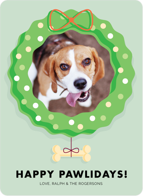 Happy Pawlidays Holiday Cards | Paper Culture