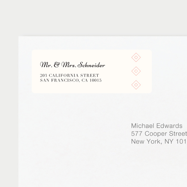 Return Address Labels | Paper Culture