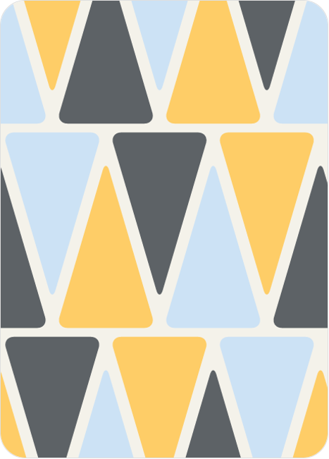 Pyramid Patterns Personal Stationery | Paper Culture