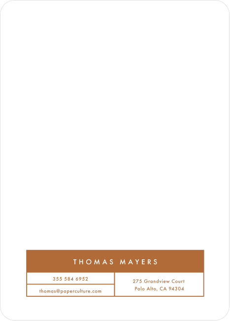 Block Corporate Stationery | Paper Culture