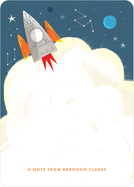 Space, Rocket ship Kids Stationery | Paper Culture