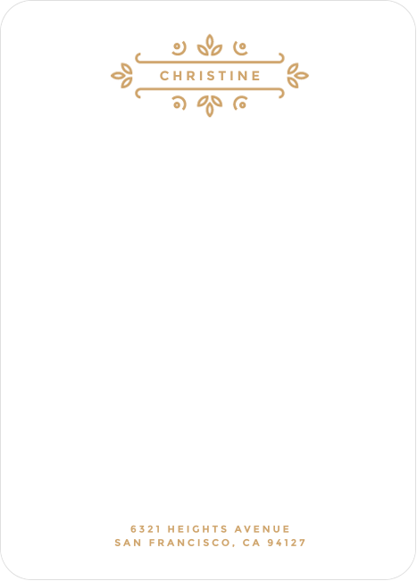 Floral Flourish Stationery | Paper Culture