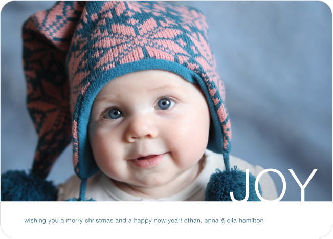 Simple Joy Holiday Photo Cards | Paper Culture