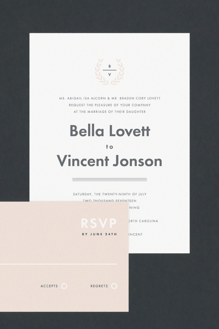 Wedding Invitation Suites | Paper Culture