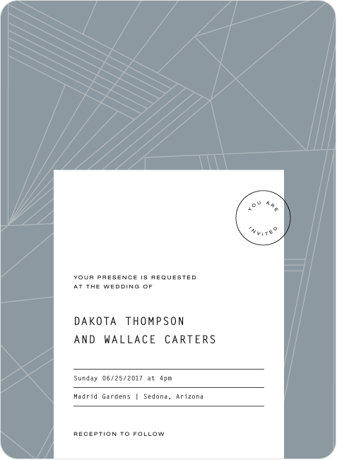 Label It Wedding Invitations | Paper Culture