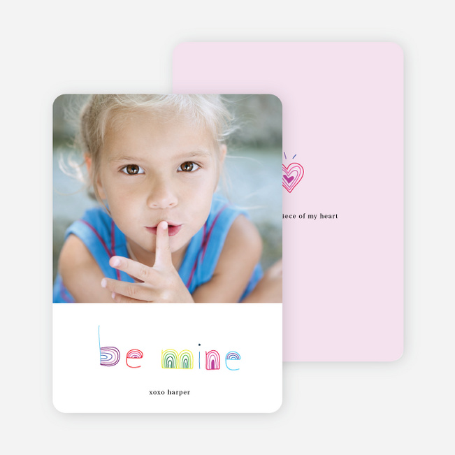 Be Mine Drawing Valentine’s Day Cards | Paper Culture