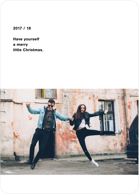 Photo Type Holiday Cards | Paper Culture