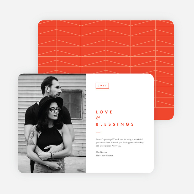 Love Graph Holiday Cards | Paper Culture