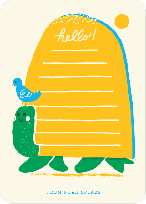 Turtles and Bird Stationery | Paper Culture