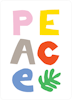 Peace Cut Out Multi Photo Holiday Cards | Paper Culture