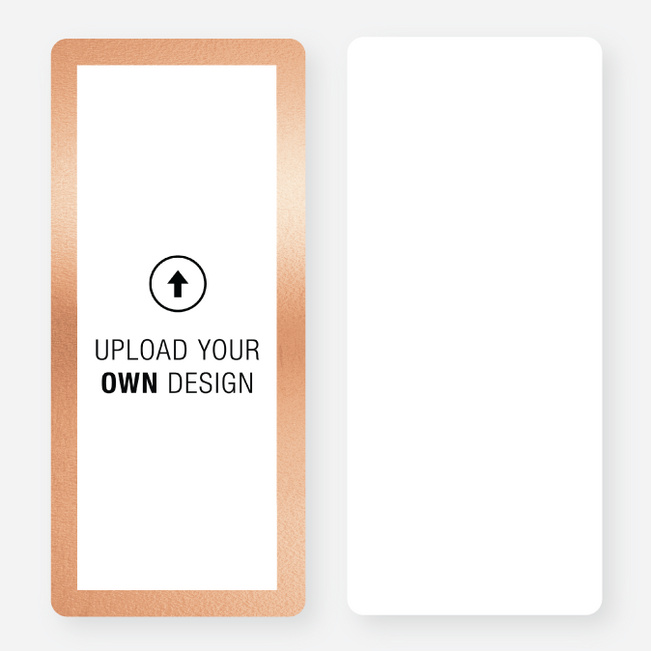 Foil Thick Frame DIY Design It Yourself DIY | Paper Culture