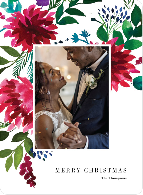 Winter Bloom Christmas Cards | Paper Culture