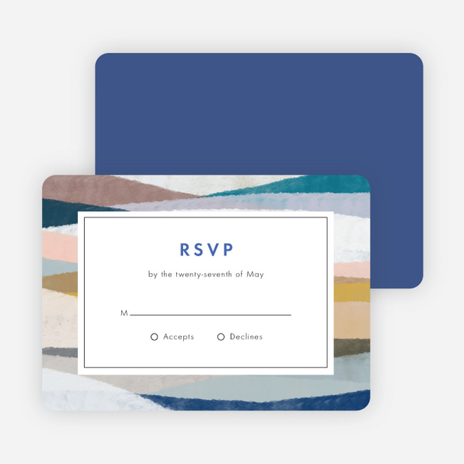 Painted Boundary Wedding Invitations Suites | Paper Culture