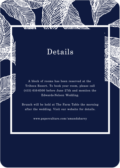 Textile Inspired Wedding Invitation Suites | Paper Culture