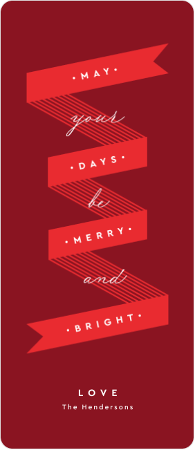 Minimal Greetings Corporate Holiday Cards | Paper Culture