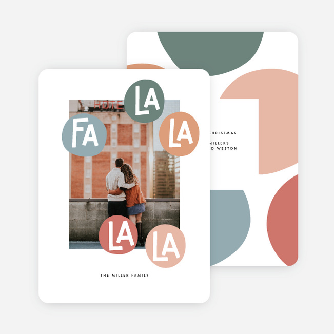 Modern Caroling Christmas Cards | Paper Culture