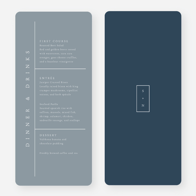 Classic Grid Wedding Invitation Suites | Paper Culture