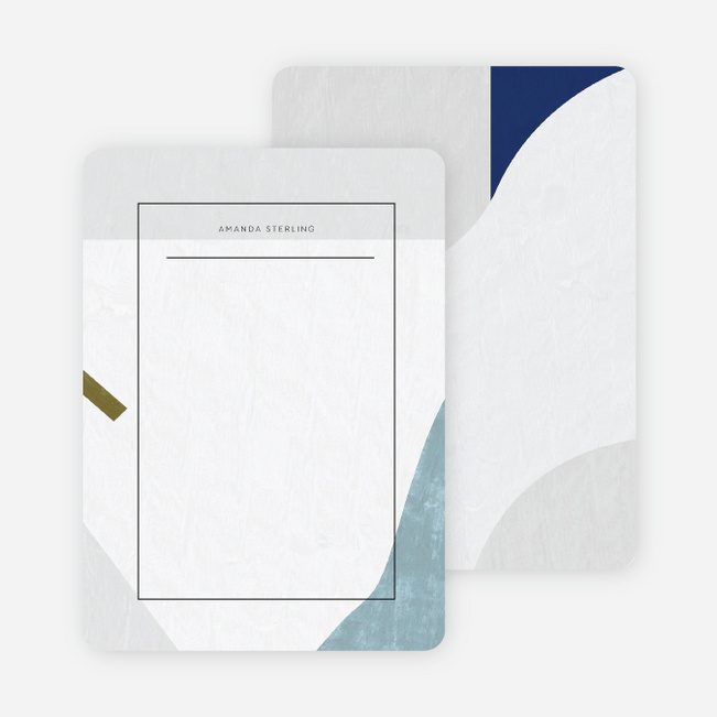 Moving Shapes Wedding Invitation Suites | Paper Culture