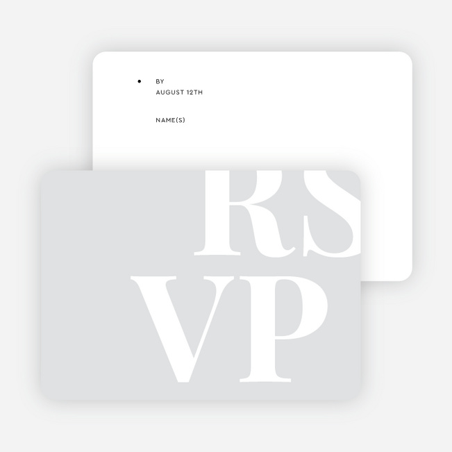 Bold Watermark Wedding Invitation Suites | Paper Culture