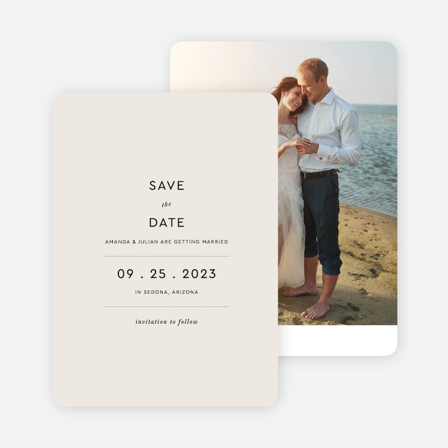 Headline Act Wedding Invitation Suites | Paper Culture