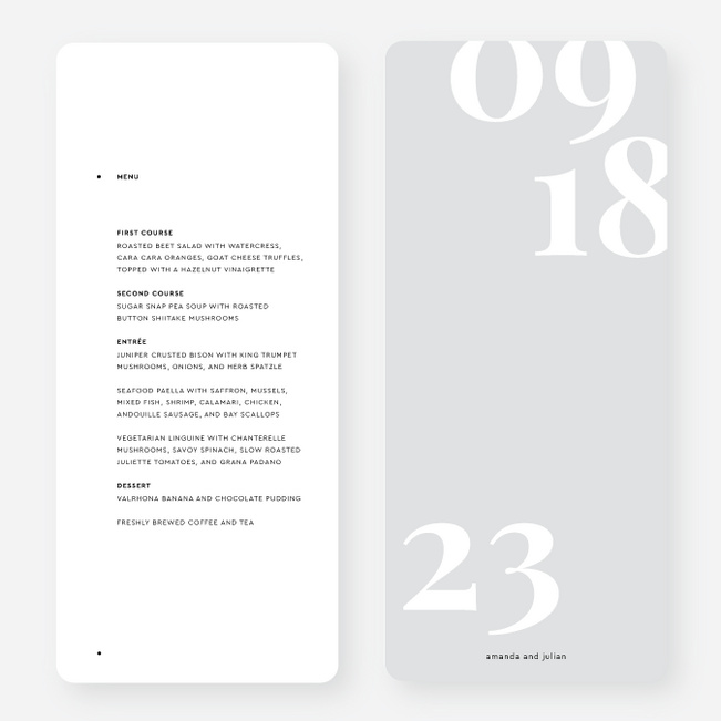 Bold Watermark Wedding Invitation Suites | Paper Culture