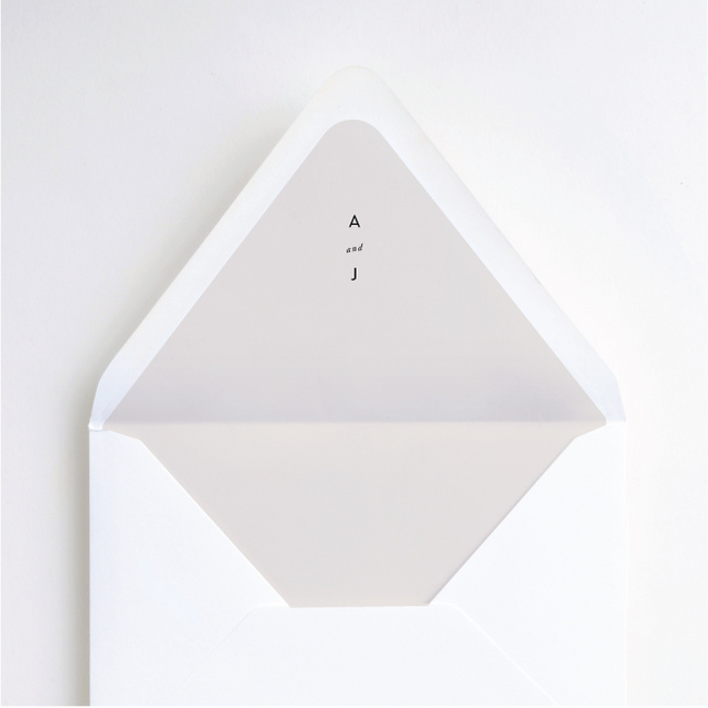 Headline Act Wedding Invitation Suites | Paper Culture