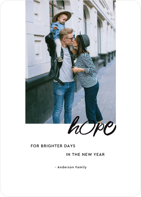 Hope Out Loud Christmas Photo Cards & Holiday Photo Cards | Paper Culture