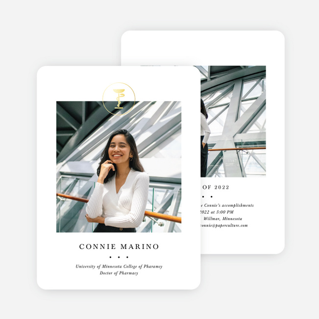 Foil Graduation Announcements And Graduation Invitations | Paper Culture