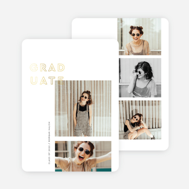 Foil Graduation Announcements And Graduation Invitations | Paper Culture