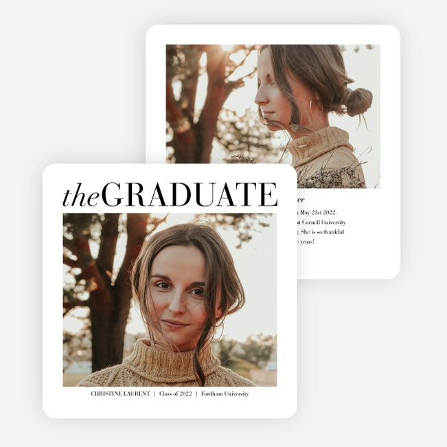 Graduation Announcements & Invitations | Paper Culture