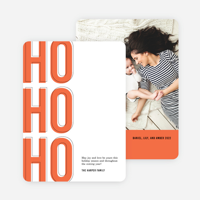 Bold Holiday Photo Christmas Cards | Paper Culture