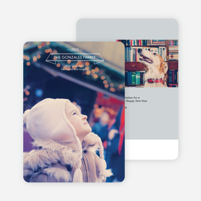 Holiday Card Graphic Design