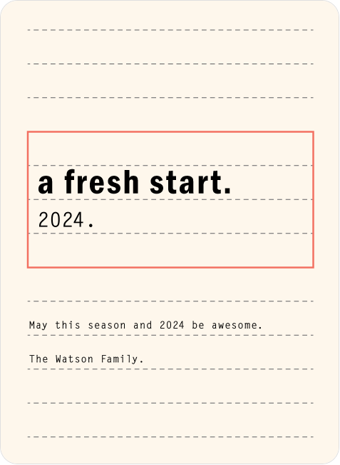 Fresh Start New Year Cards | Paper Culture