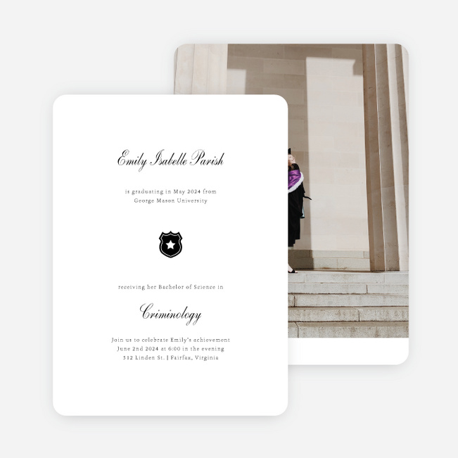 Top of Class Graduation Announcements & Graduation Invitations | Paper ...