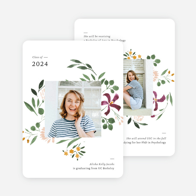 Bursting with Knowledge Graduation Announcements & Graduation ...