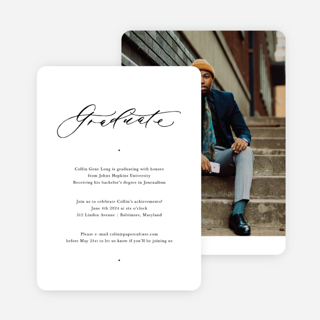 Graduation Announcements & Invitations | Paper Culture