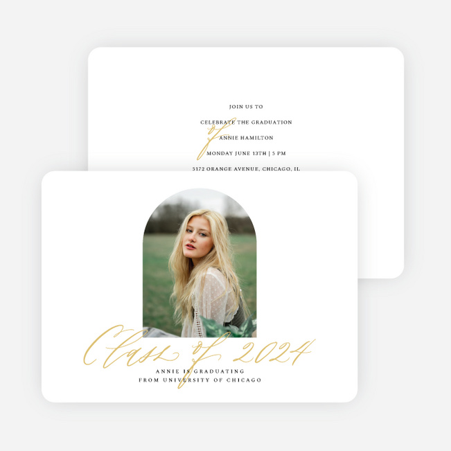 Archway to Success Graduation Announcements & Invitations | Paper Culture