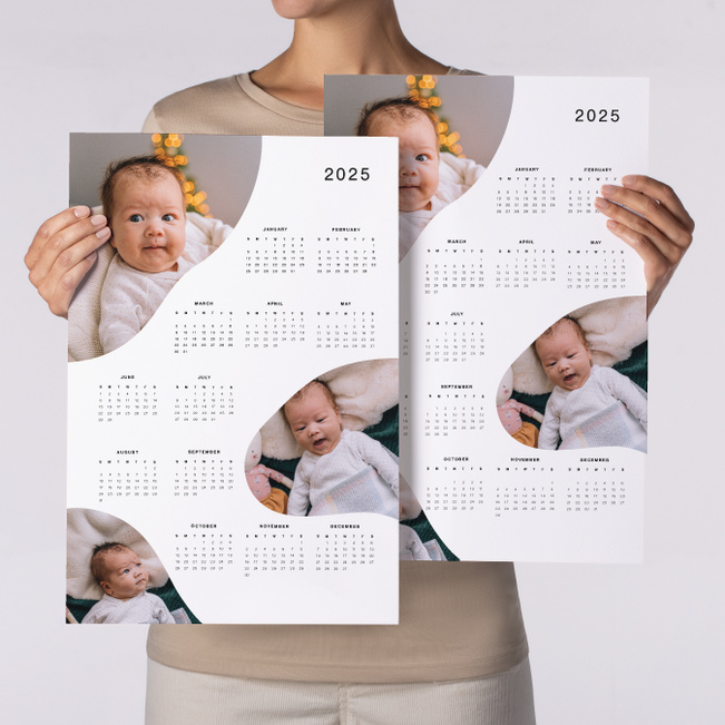 Fun Calendar Photo Poster | Paper Culture