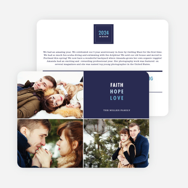 Year in Review Holiday Cards | Paper Culture