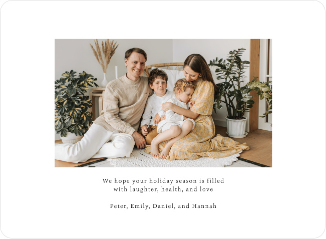 Foil Timeless Noel Multi Photo Holiday Cards | Paper Culture