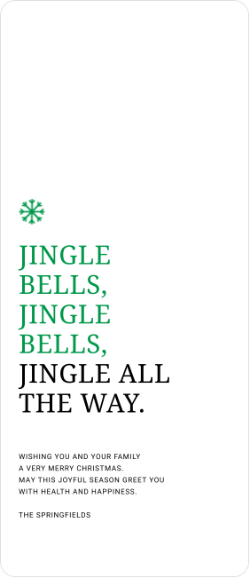 Jingle Bells Holiday Cards | Paper Culture